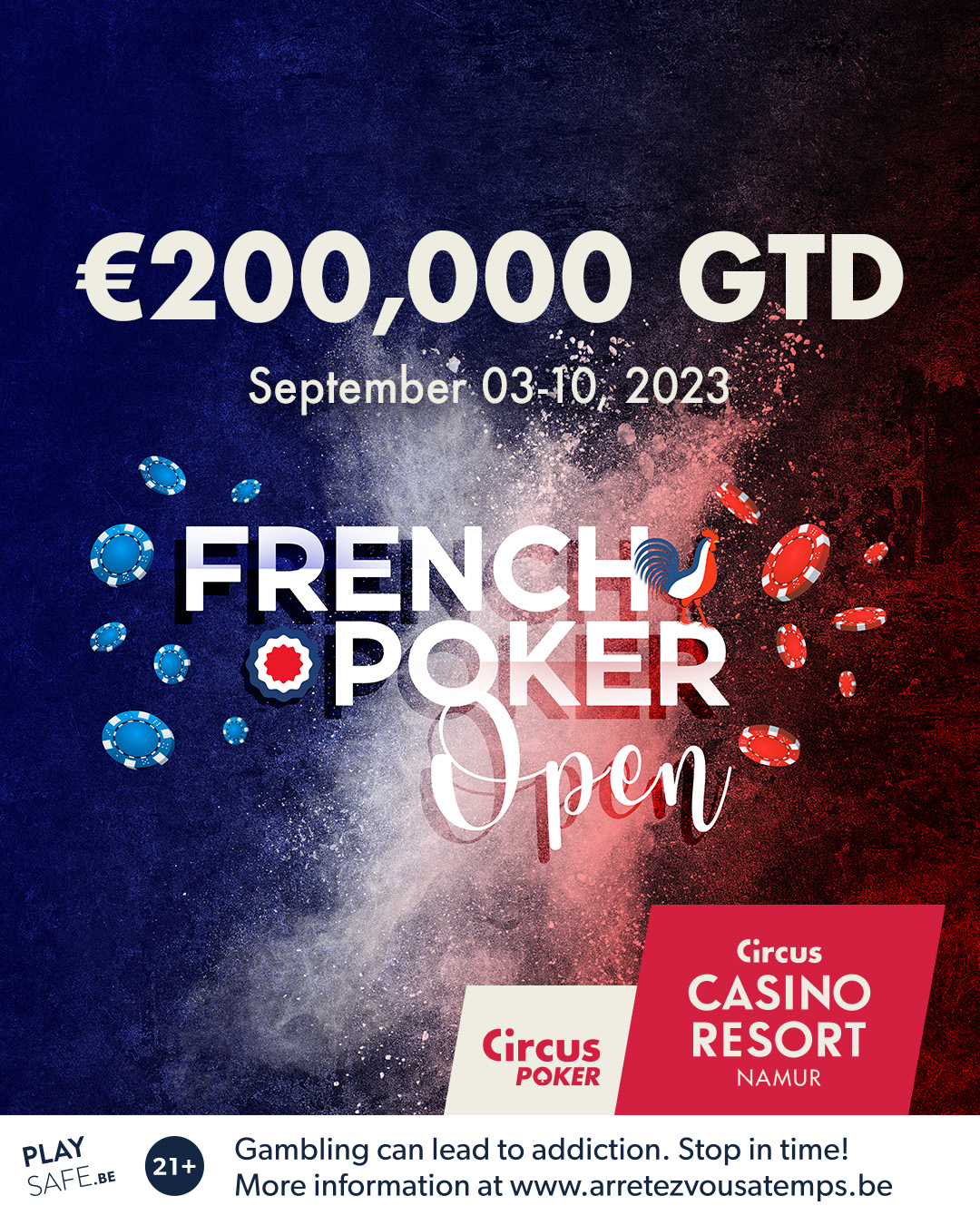 #Circus Namur French Open - Main Event Day 1/E